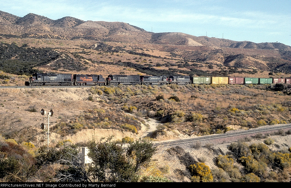 One of the AT&SF Tracks in the Foreground